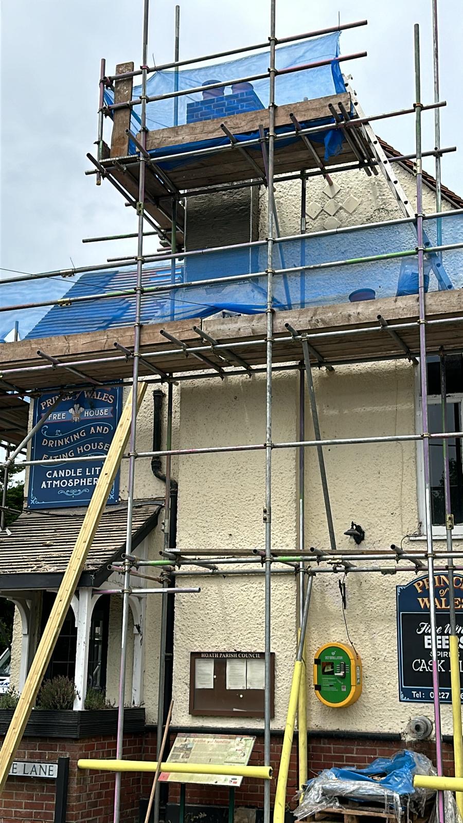 Roof Repair - Update [June 2024] - Prince of Wales Hoath